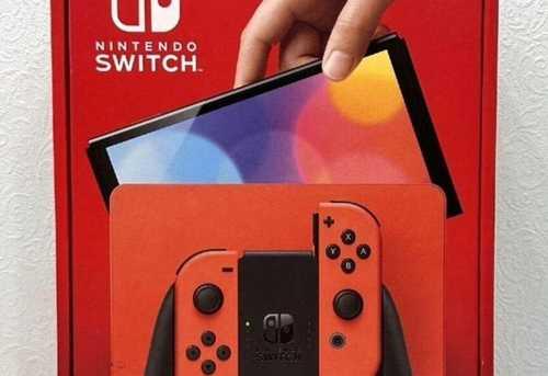Nintendo Switch Oled Mario Red Edition новая