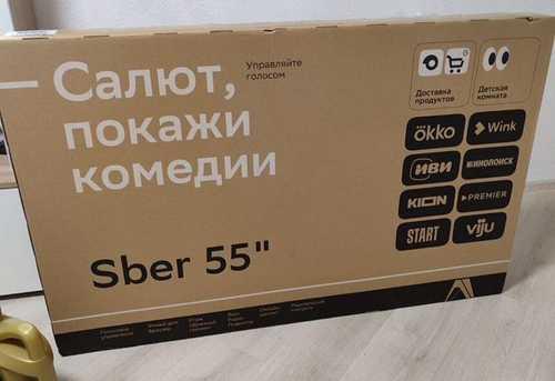 Умный телевизор Sber SDX-55U4010B