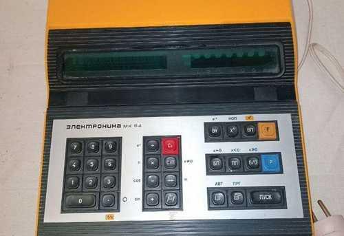 Большой калькулятор СССР Электроника МК 64