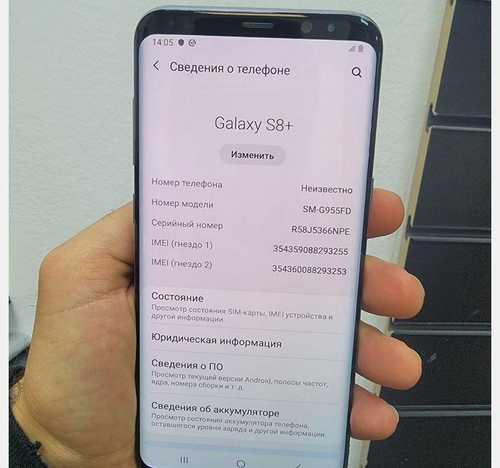 Samsung Galaxy S8 , 4/64 ГБ