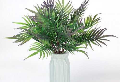 Пальма фиолетовая, зелень искусственная, 40 см.,на
