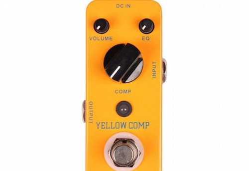 Mooer MCS2-yellow-comp - Педаль гитарного эффекта