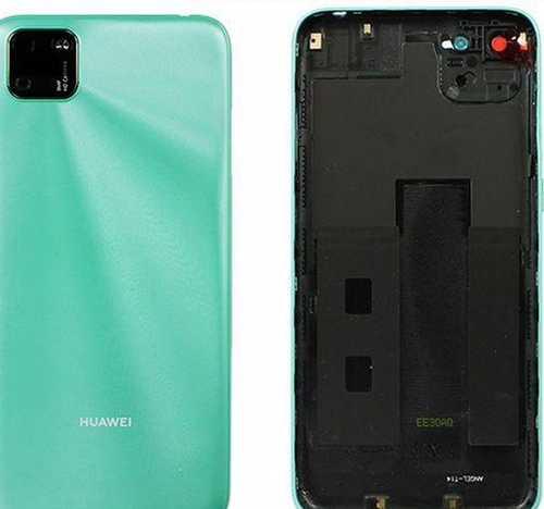 Задняя крышка Huawei Y5P зеленая 1 класс