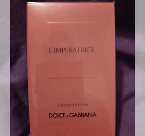 Dolce gabbana l imperatrice limited edition