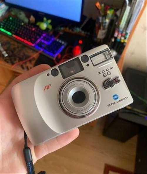 Плёночный фотоаппарат minolta conica zoom 60