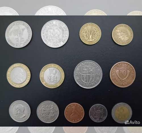 Монеты Африки и арабских государств