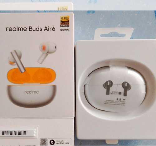 Наушники True Wireless realme Buds AIR 6 Silver