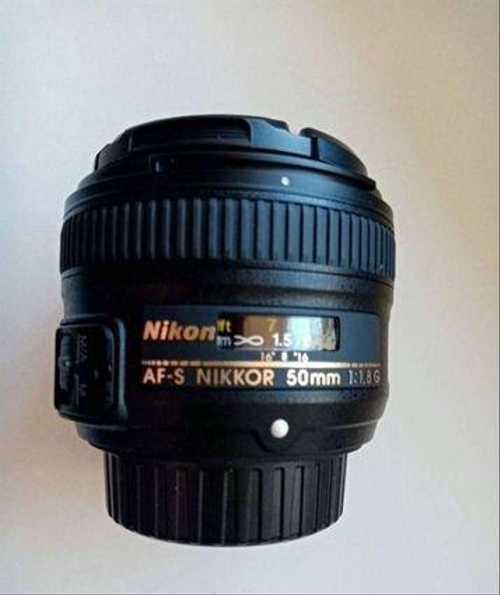 Объектив Nikon 50mm f 1,8g