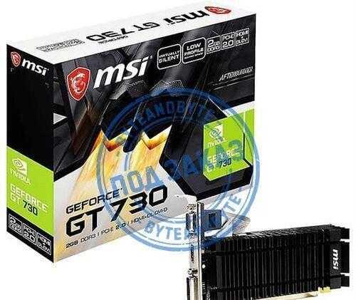 Видеокарта MSI GeForce GT730 LP 2GB