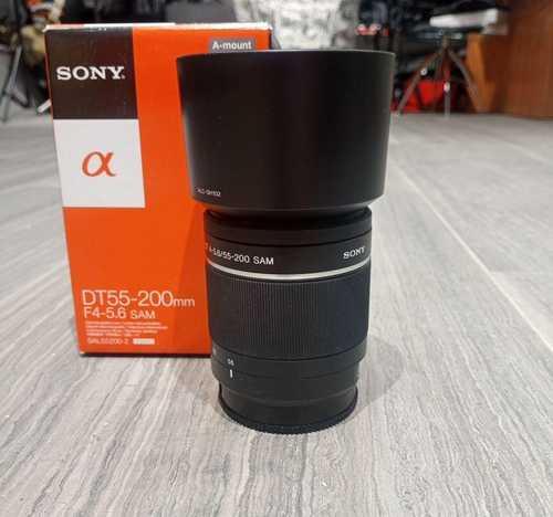 Sony DT 55-200mm /4-5.6 SAM новый с чеком