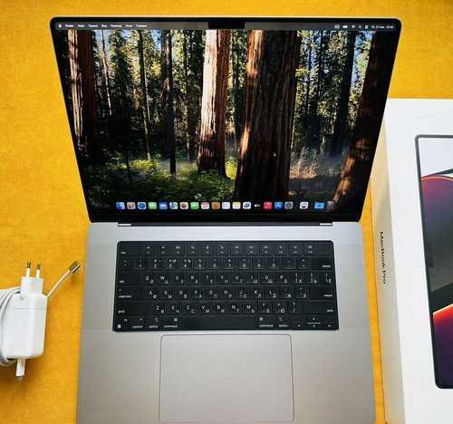 Macbook pro 16 2021 M1 Pro 16Gb/512Gb 60 циклов