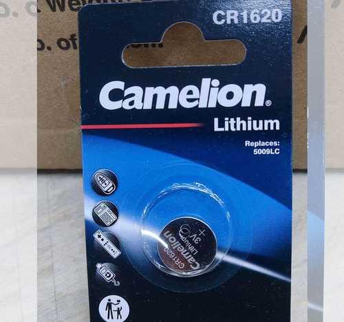 Батарейка Camelion CR1620 Lithium 3V