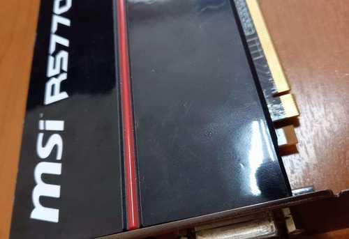 Видеокарта msi r5770