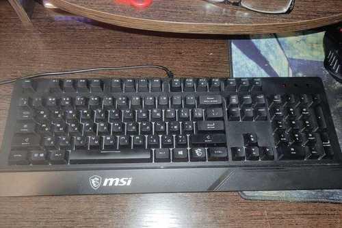 Игровая клавиатура msi gk20