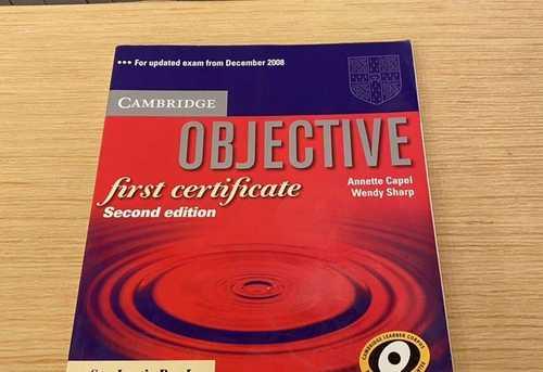 Учебник английского языка Objective FCE