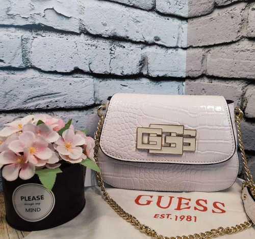 Сумка Женская Guess белая