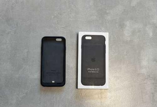 Чехол Smart Battery Case iPhone 6/6S Black