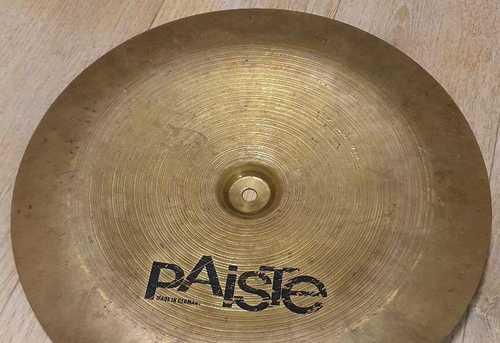 Тарелки для ударных paiste pst 3 China, hi-hat