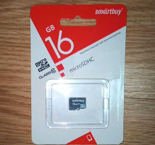 Карта памяти microsd 16gb