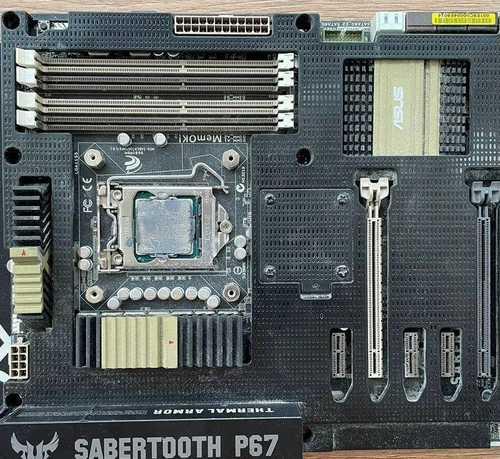 Материнская плата asus Sabertooth P67