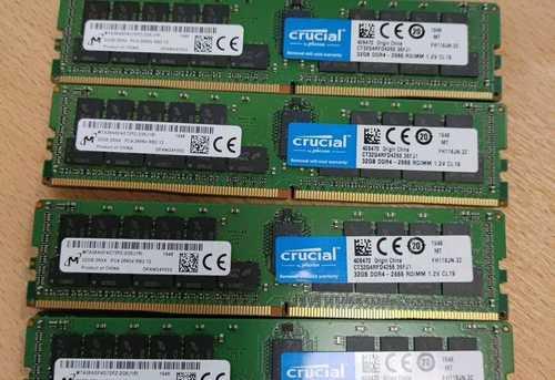Оперативная память DDR4 ECC REG 32GB Micron 2666