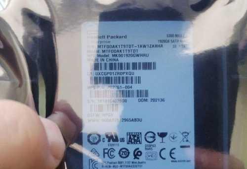 Жесткий диск Micron/HPE SSD SATA 2.5" 1.98Tb