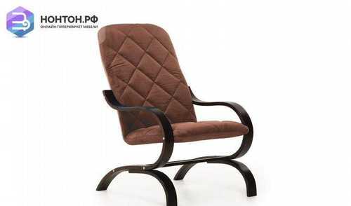 Кресло Лидер коричневое