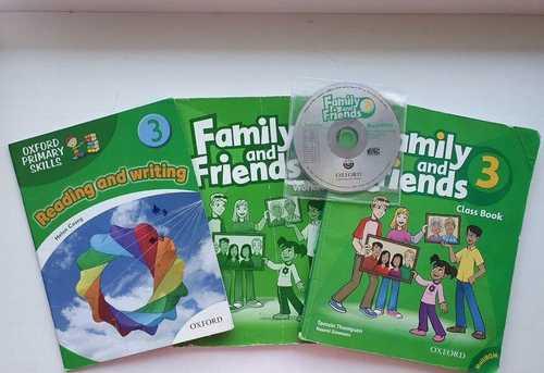 Family and Friends classbook,workbook,reading CD 3