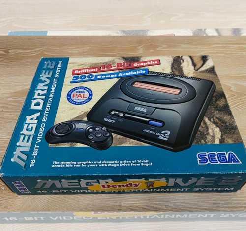 Sega mega drive 2 из магазина "денди"