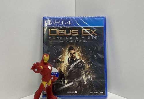 Deus Ex Mankind Divided PS4 Новый