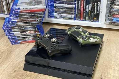 PS4 Playstation 4 slim sony PS4 PRO + игры GTA5