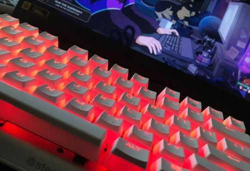 Клавиатура steelseries apex 7 TKL ghost edition