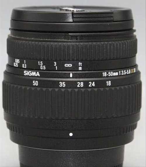 Sigma AF 18-50mm f/3.5-5.6 DC Nikon F(состояние 5)