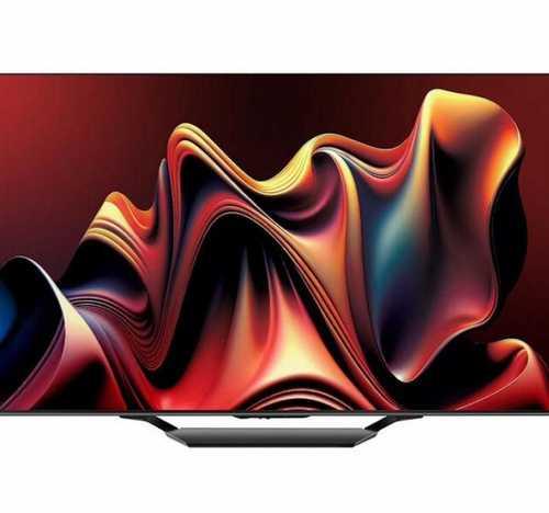 Телевизор Hisense 75U7NQ qled, 4K Ultra HD, темно-серый, Vidaa