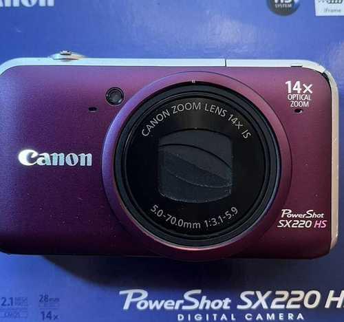 Canon powershot sx220 hs