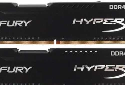 DDR4 Kingston HyperX fury 16 гб 2666