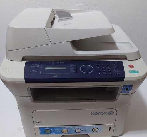 Лазерное мфу Xerox 3210