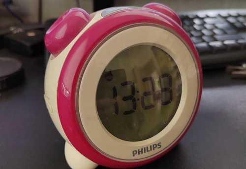 Часы радио будильник Philips