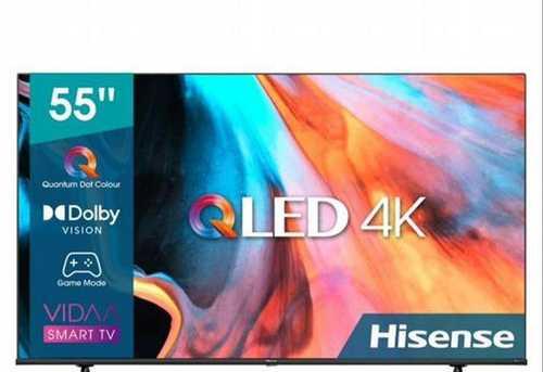 4K (Ultra HD) Smart телевизор hisense 55E7KQ