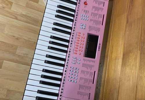 Продам детский синтезатор Attivio 61 розовый
