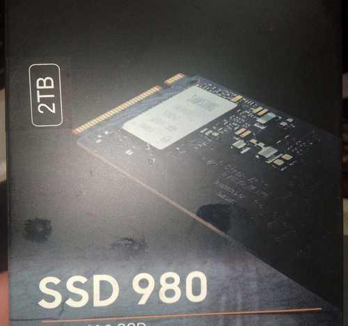 Ssd nvme Samsung 980 2tb m.2 новый