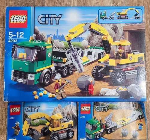 Продам оригинальный конструктор Lego city 4203