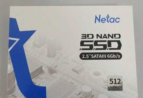 SSD накопитель netac N600S NT01N600S-512G-S3X 512G