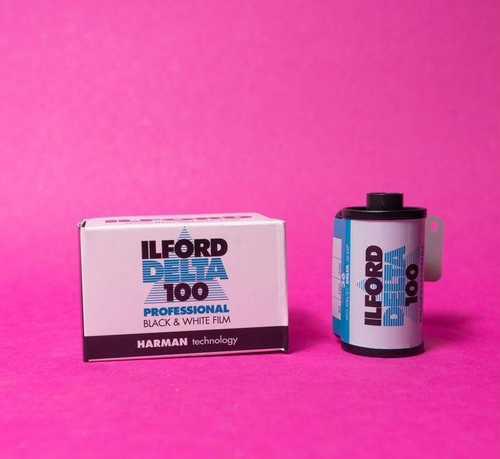 Фотоплёнка ilford delta 100 36 кадров 35 мм