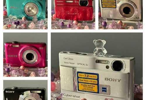 Цифровые фотоаппарат(мыльницы) Sony, Nikon