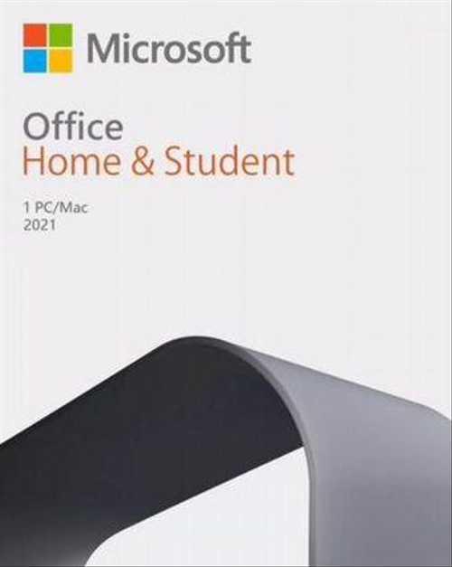 Microsoft office 2021 home and student card