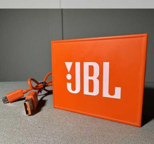 Портативная колонка jbl go 1 оранжевая