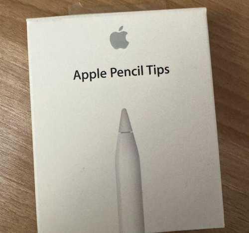 Наконечники стилус Apple pencil (5 шт) белые