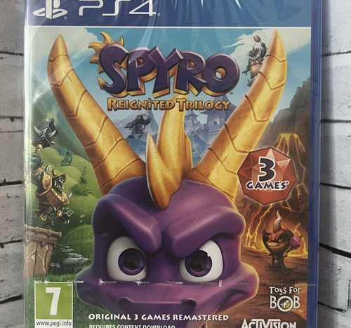 Игра для PS4 Spyro Reignited Trilogy