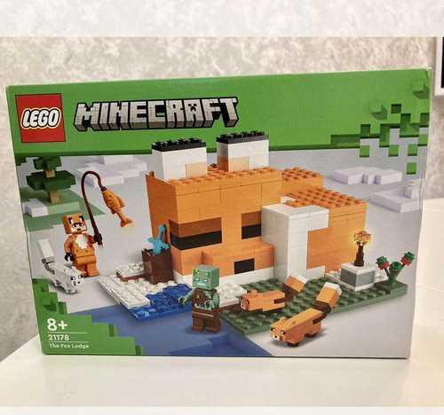 Новый Lego Minecraft 21178